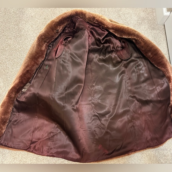 Jackets & Coats | Laskin Mouton Lamb Luxurious Brown Fur Coat | Poshmark